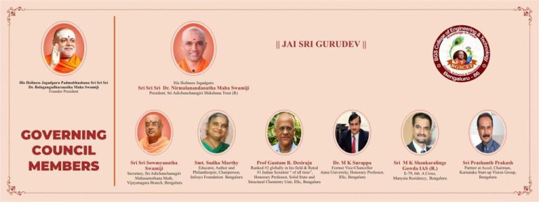 Governing Council – BGS College of Engineering and Technology (BGSCET)
